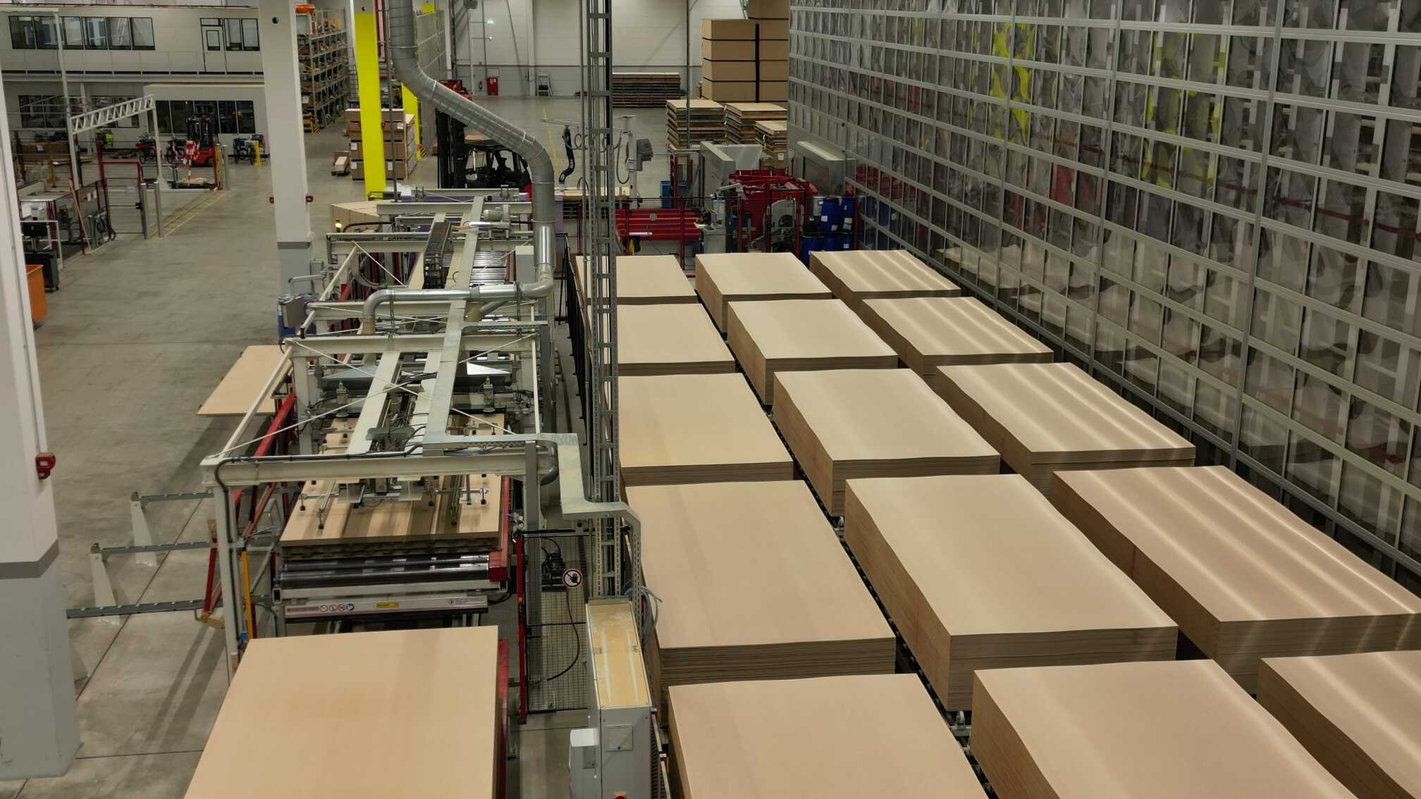 PVA-4500 | Platten-Verleim-Anlage - Stammkötter Maschinenbau GmbH